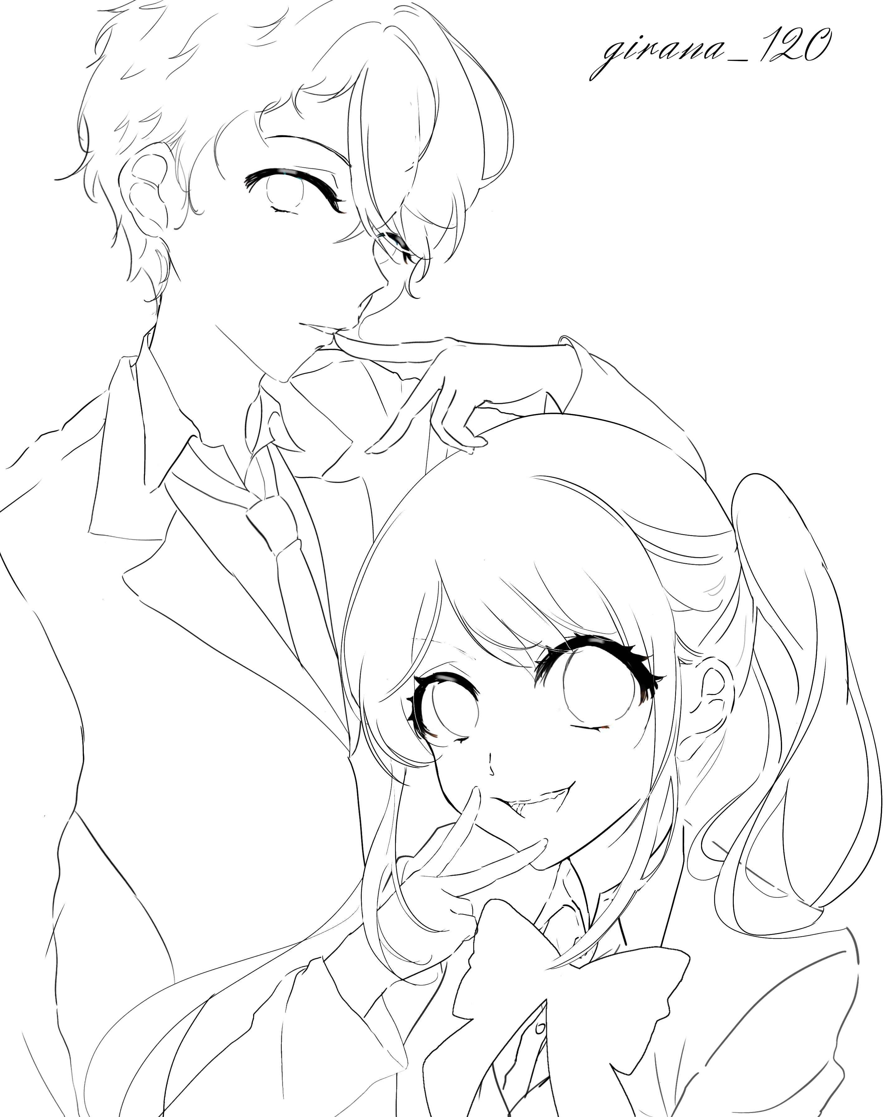 Hoshino Aqua💙 &Ruby💖 - ibisPaint