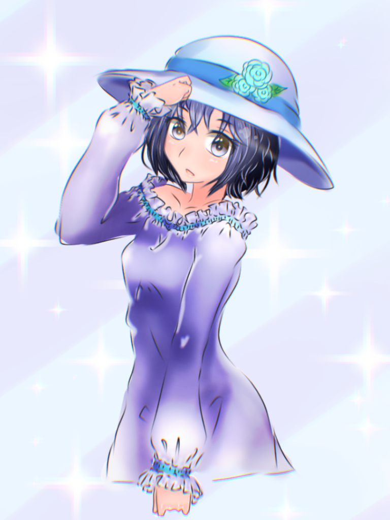 Purple-chan - ibisPaint