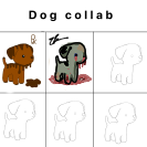 Dog Collab - ibisPaint
