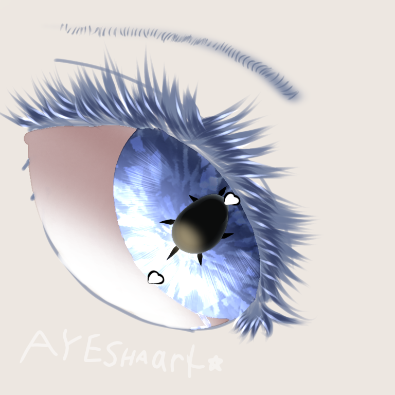 hairy eyelashes💅 - ibisPaint