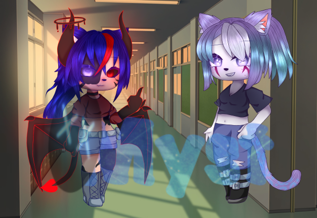 Another chaotic duo - ibisPaint