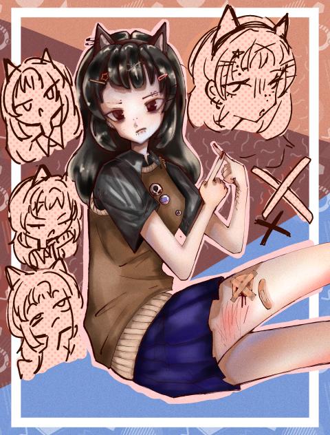 poor girly - ibisPaint