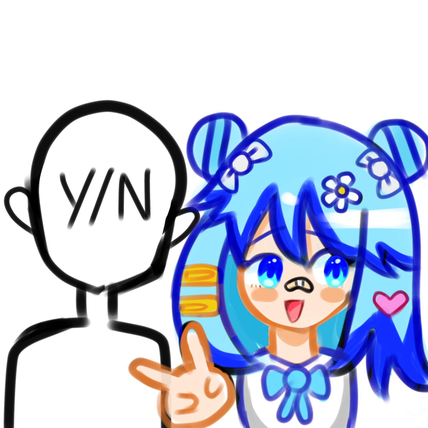 join me in the photo - ibisPaint