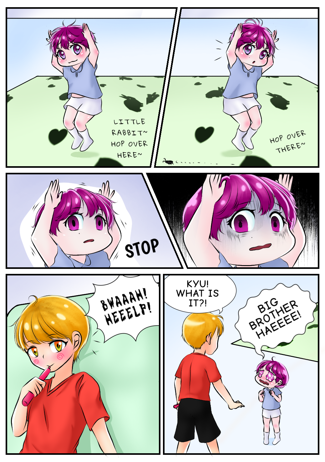 HaeKyu Against the Cockroach 1_4 - ibisPaint