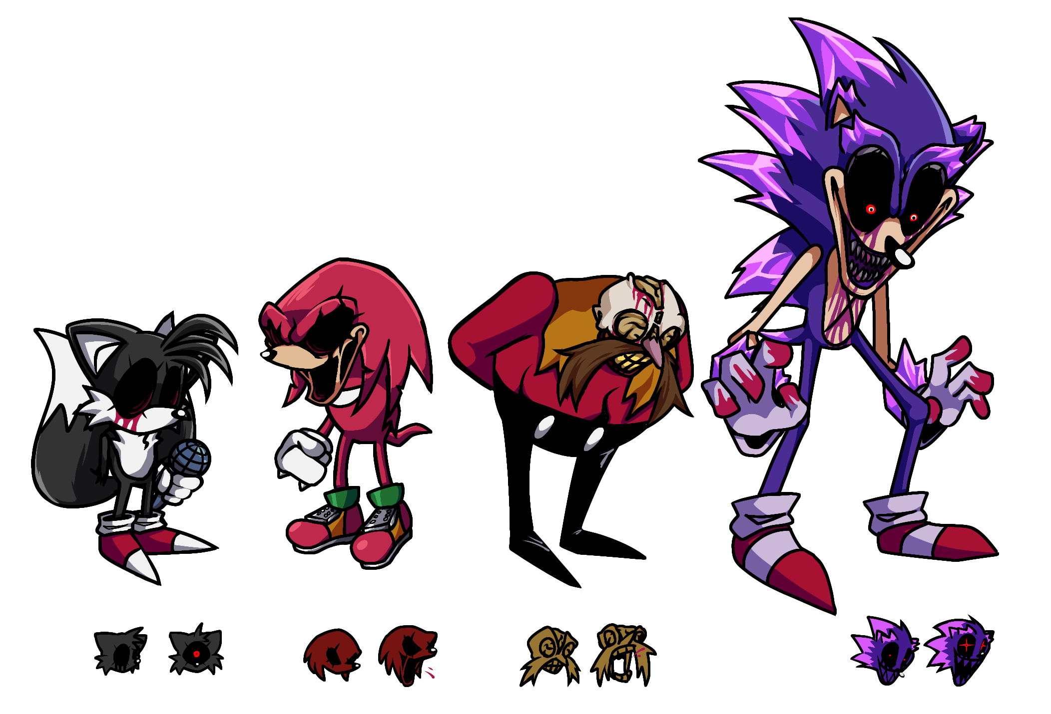 FNF triple trouble remake - ibisPaint