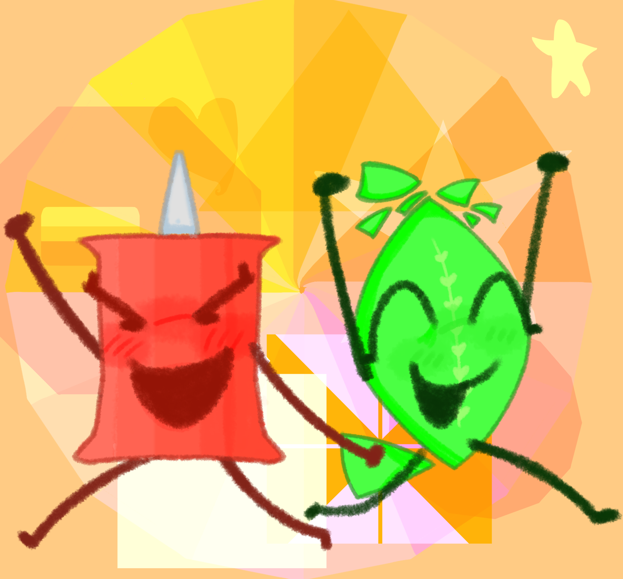 Leafy and pin •^• - ibisPaint