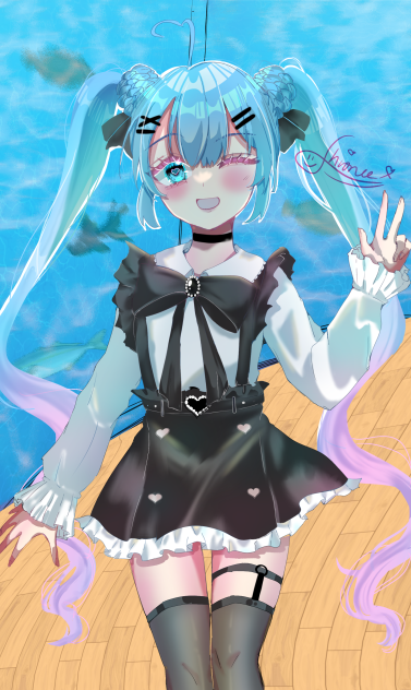 Jirai Kei Miku - ibisPaint