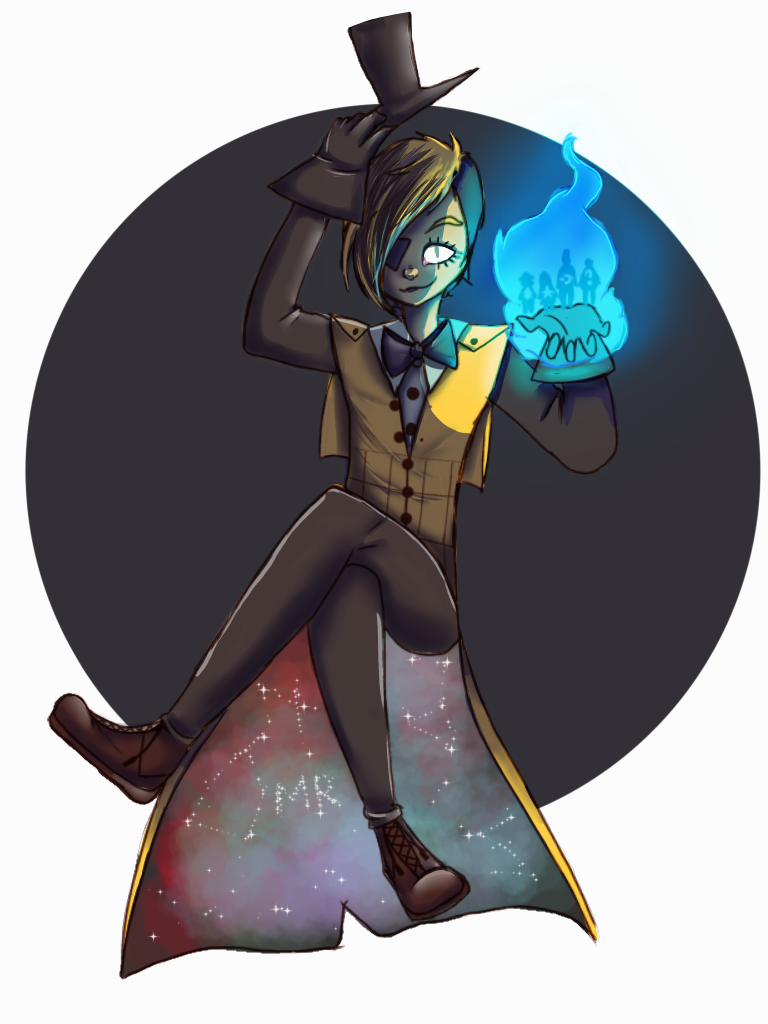 Bill Cipher - Gravity falls - ibisPaint