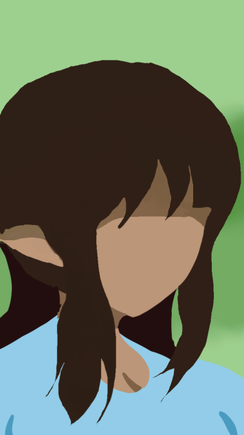 a girl without lineart - ibisPaint