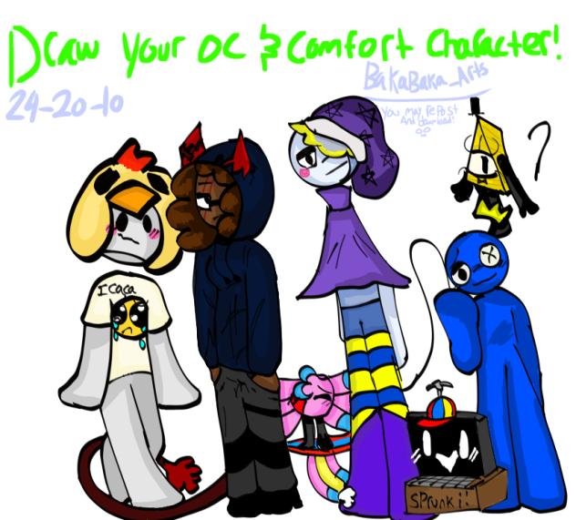 Draw your oc and comfort character - ibisPaint