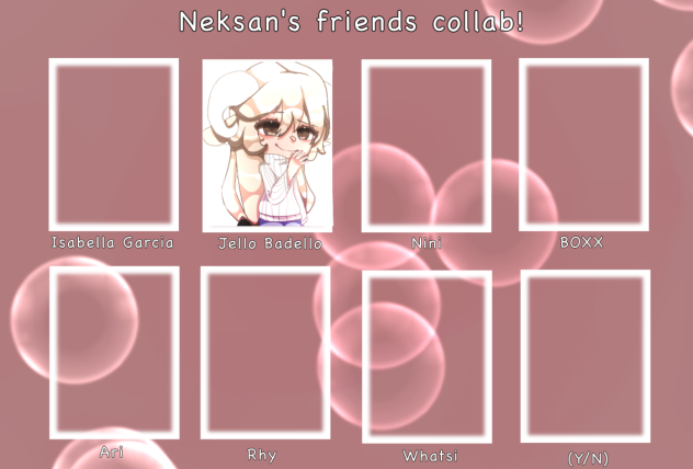 Nekosans friend collab!! - ibisPaint