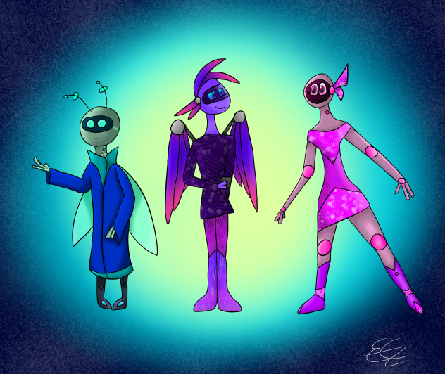 Robot Characters - ibisPaint
