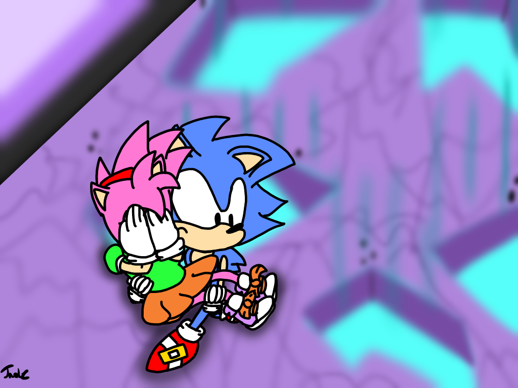 Sonic CD Ending Recreation - ibisPaint