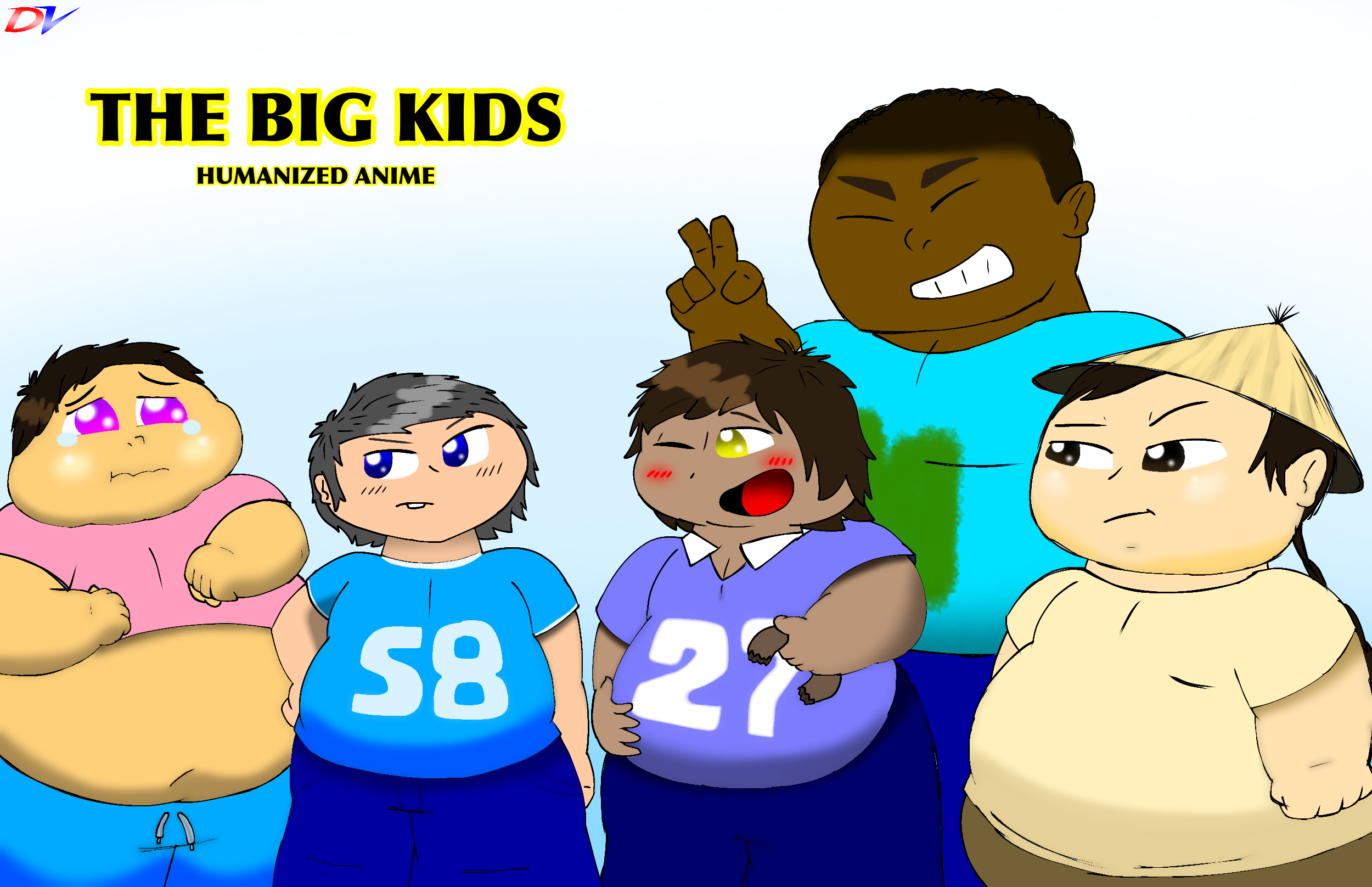 TBK characters in anime (speed draw) - ibisPaint