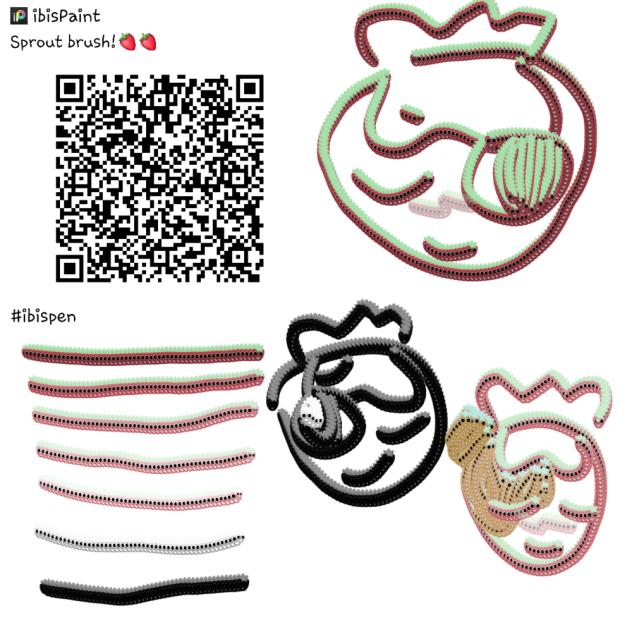 Sprout brush!🍓🍓 - ibisPaint