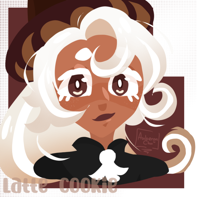 Latte Cookie - ibisPaint