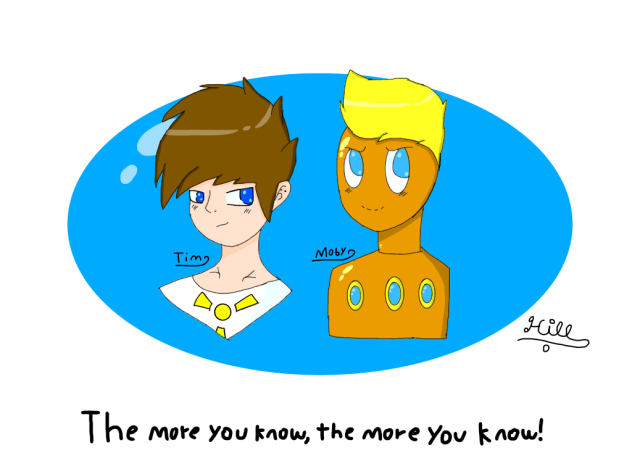 Tim and Moby - ibisPaint