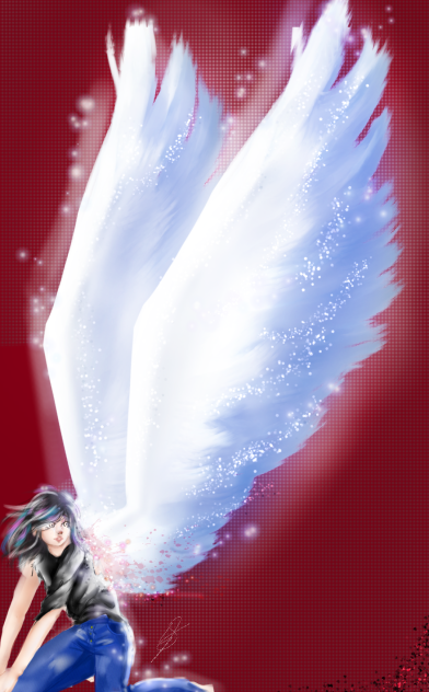 angel Luce from fallen series - ibisPaint