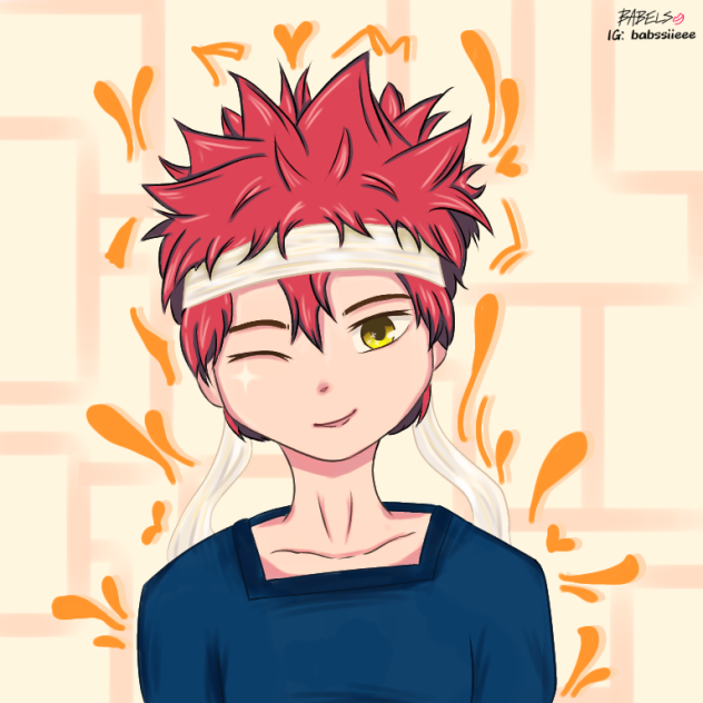 Soma Yukihira - ibisPaint