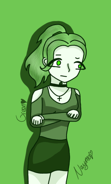 Green 💚 - ibisPaint