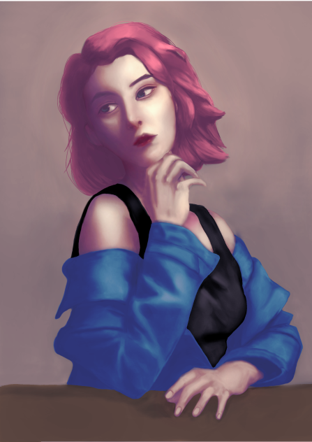 potrait practice 1 - ibisPaint