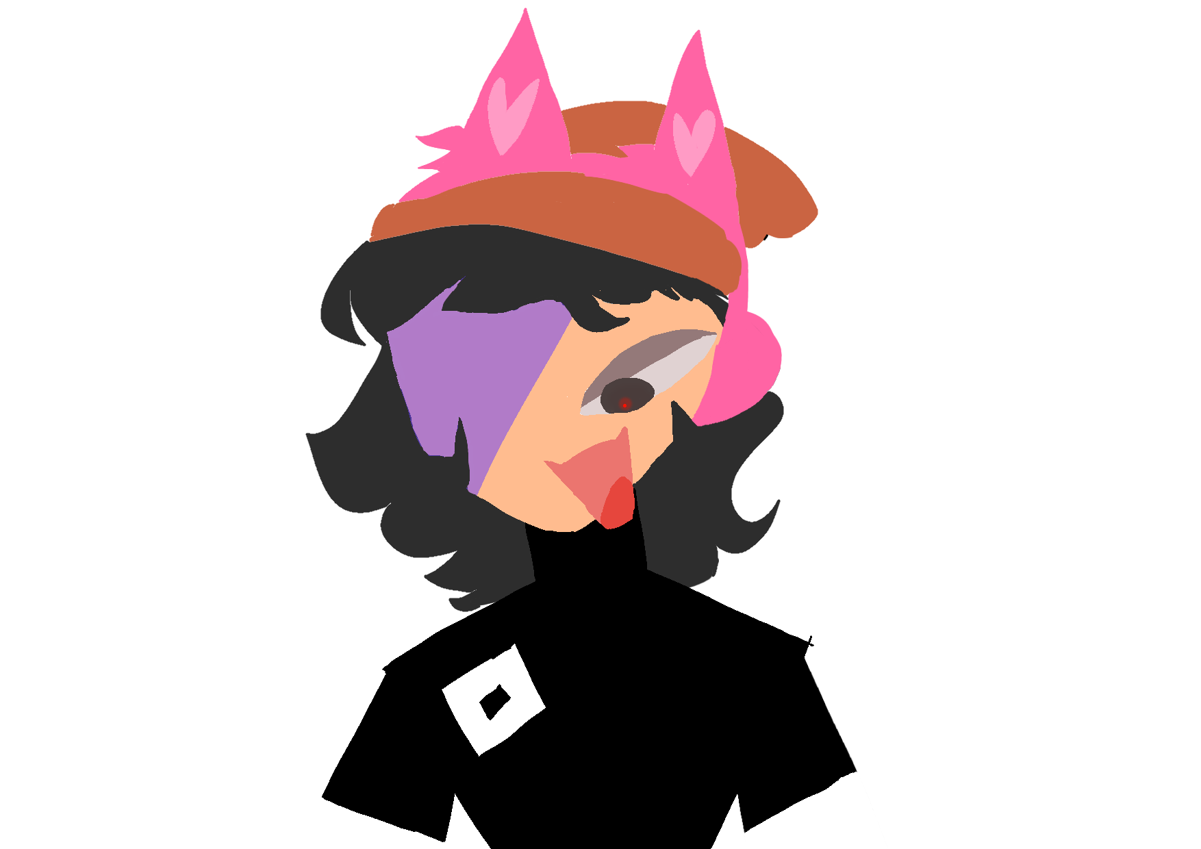 my ava with a head+no outlines - ibisPaint