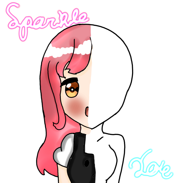 Half Half Collab! (Sparkle and Zoe) - ibisPaint