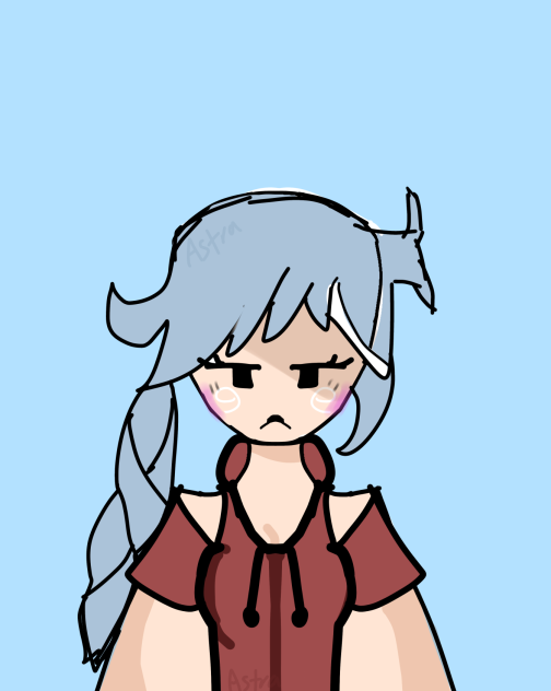 My pookie but in Rae’s style! - ibisPaint