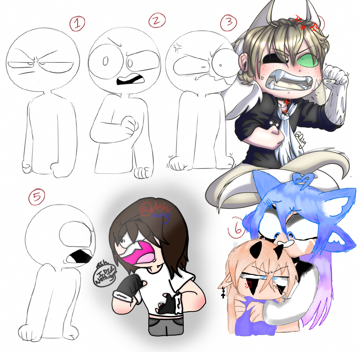 When I’m mad. - ibisPaint