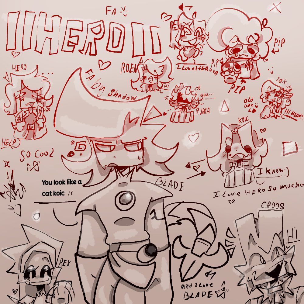 HERO FA!! Scribble - ibisPaint