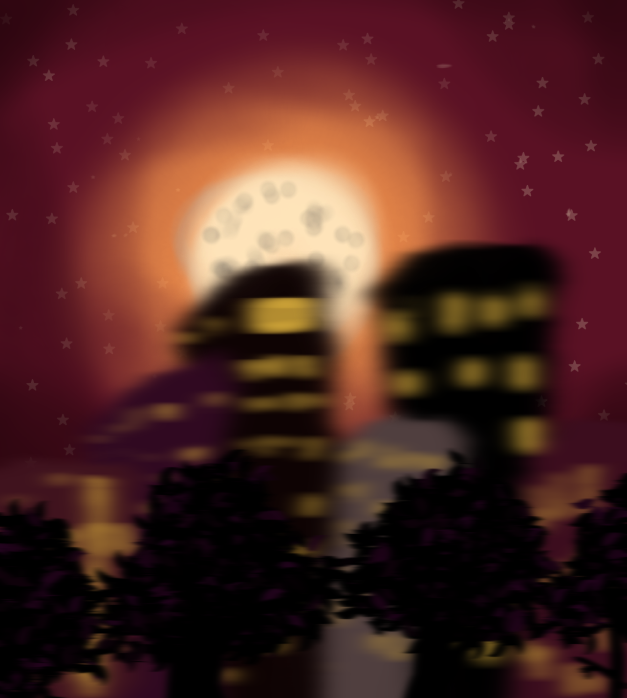 city background - ibisPaint