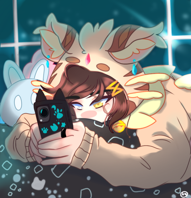 Midnight conversation - ibisPaint