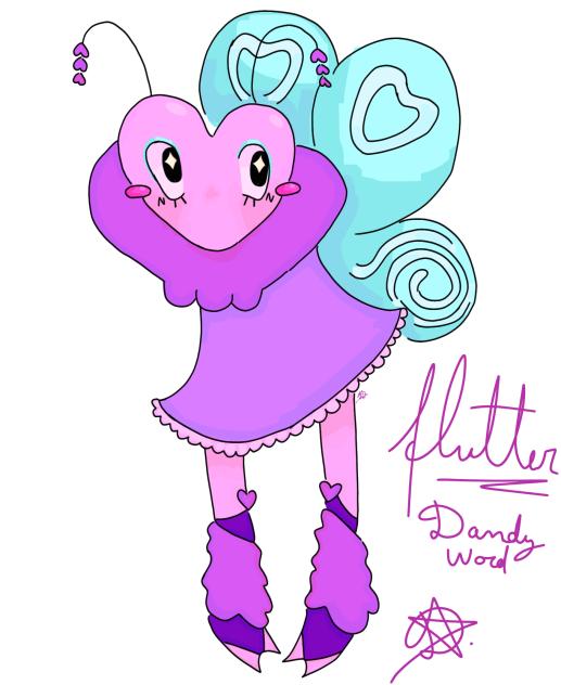 Flutter dandy's word - ibisPaint