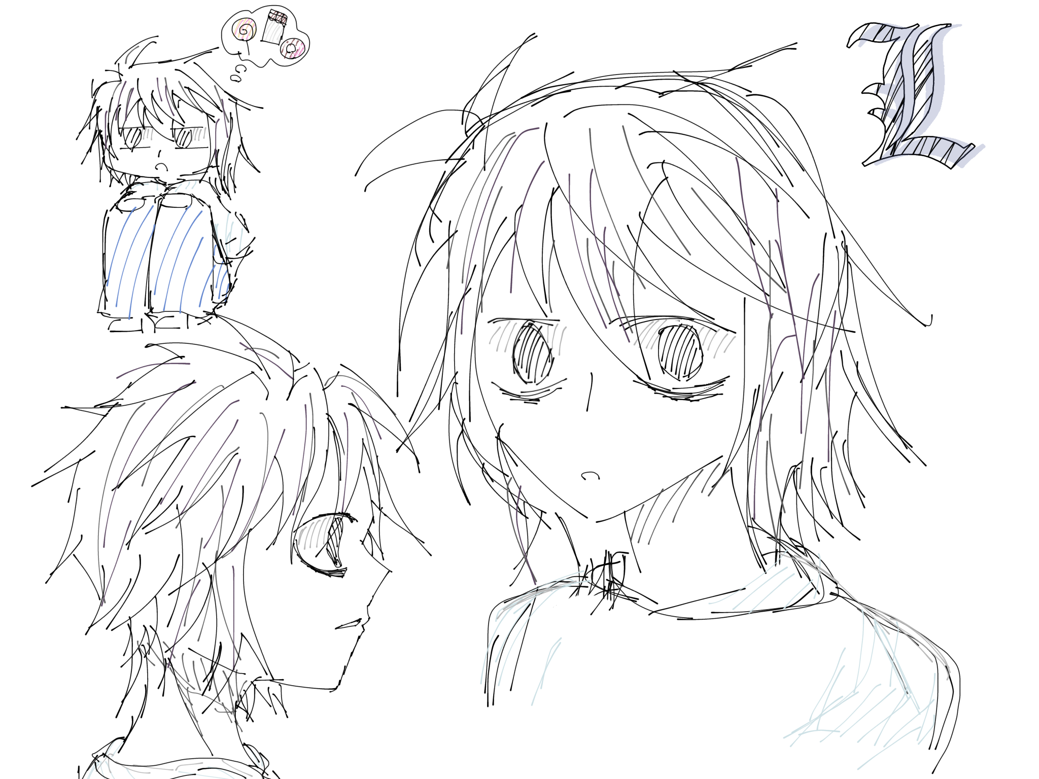 L：DEATH NOTE - ibisPaint