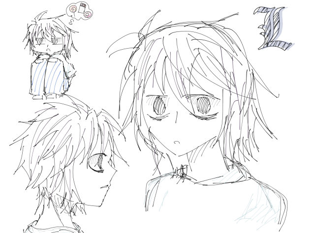 L：DEATH NOTE - ibisPaint