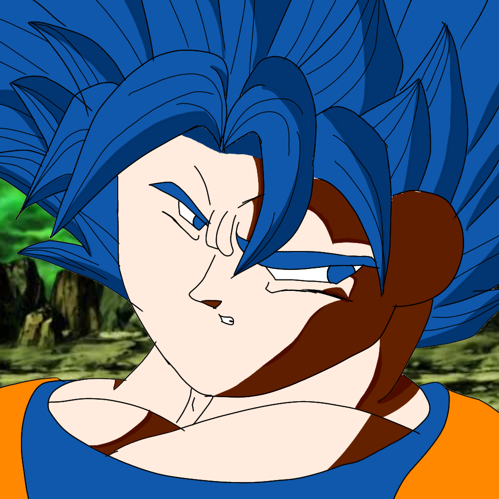 Goku (naotoshi shida style) - ibisPaint