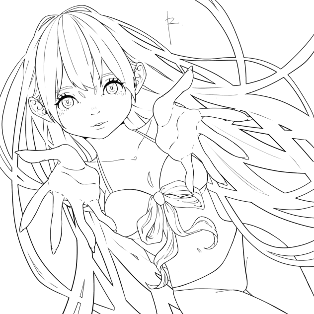 👙線画 ver.2 - ibisPaint