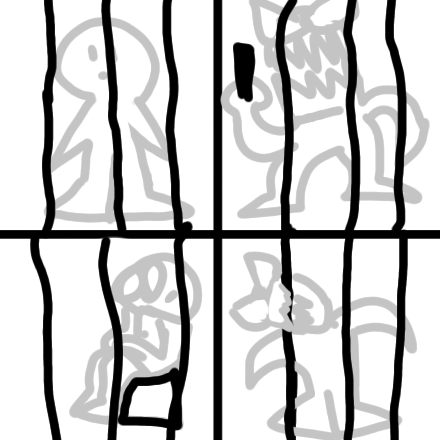 Caged Character Collab - ibisPaint