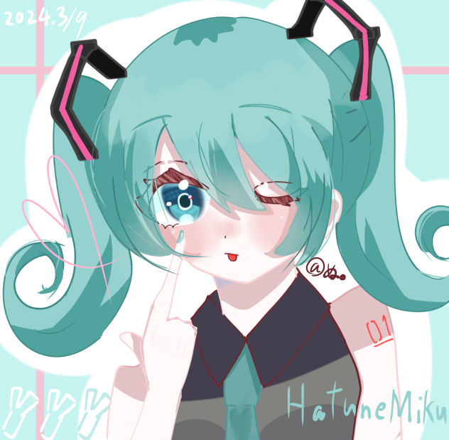 39！！🩵🩵 - ibisPaint