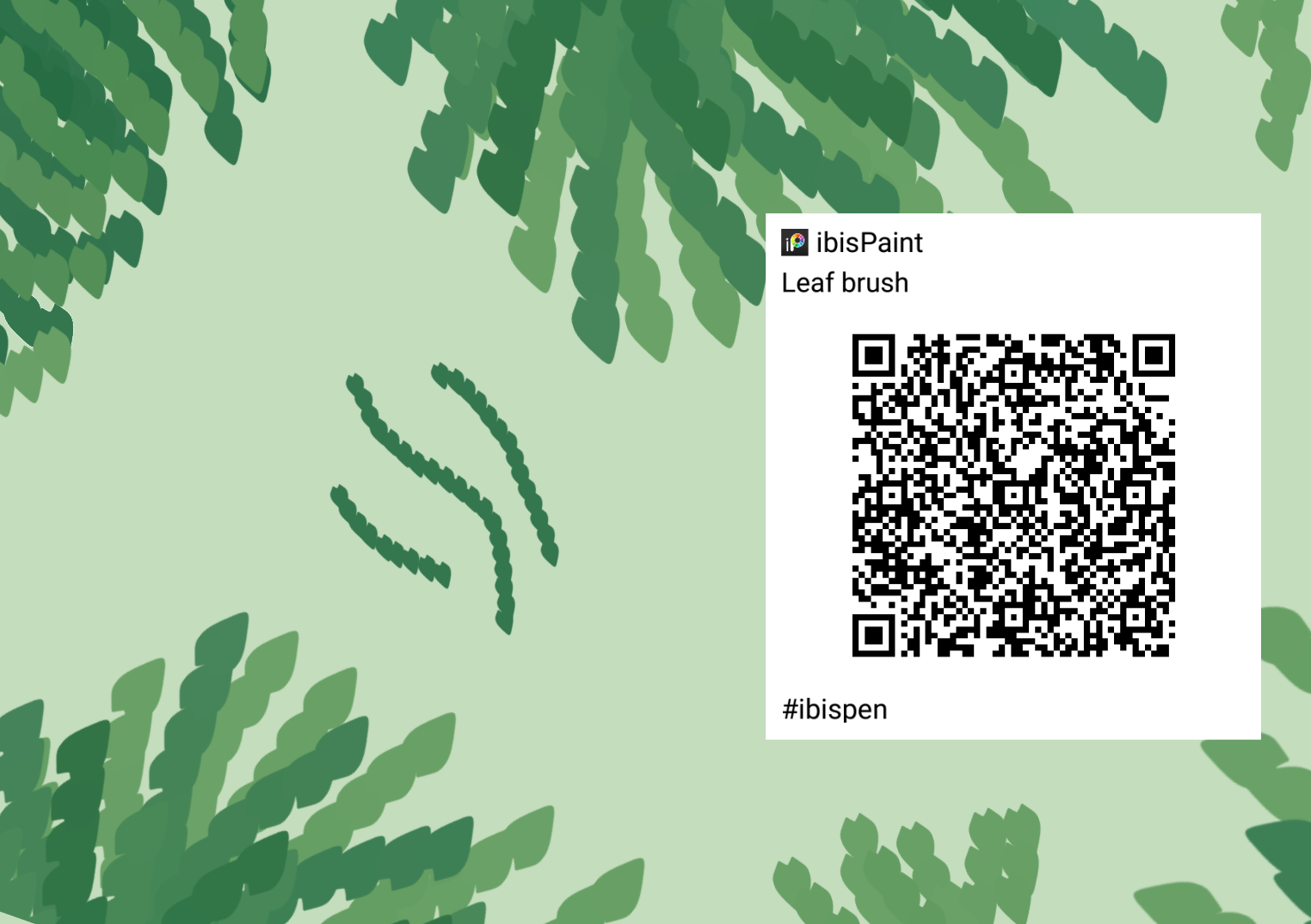 leaf brush - ibisPaint