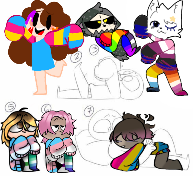 pride collab(´ ˘ `) - ibisPaint
