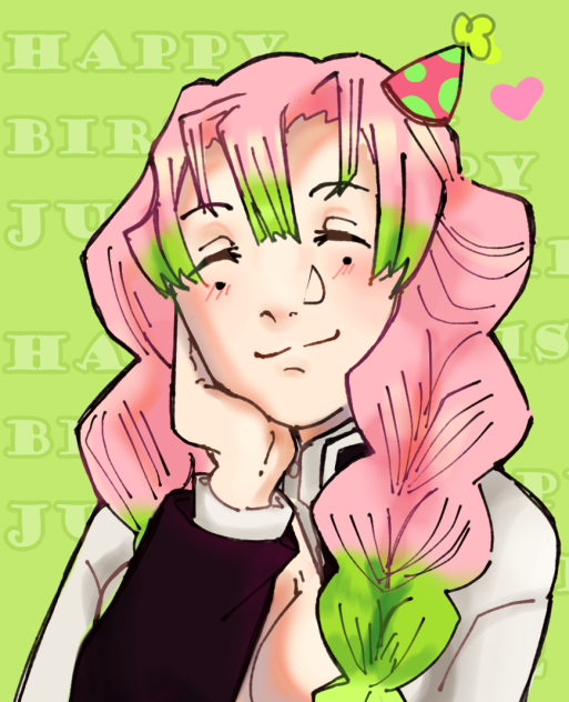 HAPPY BIRTHDAY MITSURI - ibisPaint