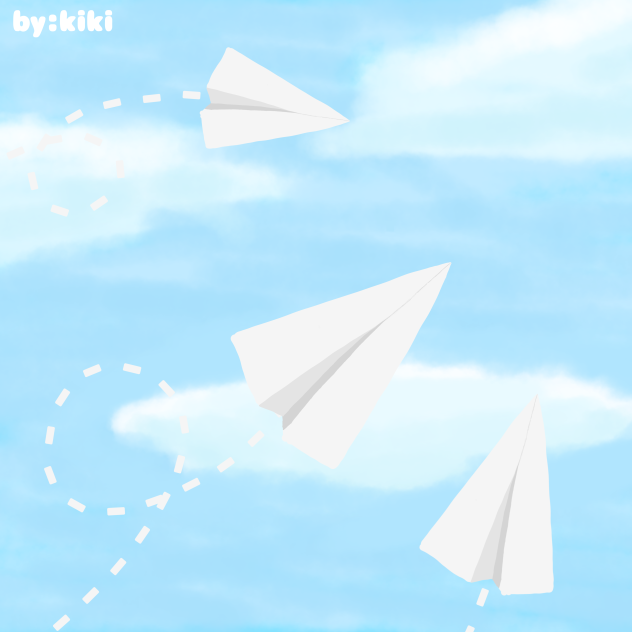 Paper planes - ibisPaint