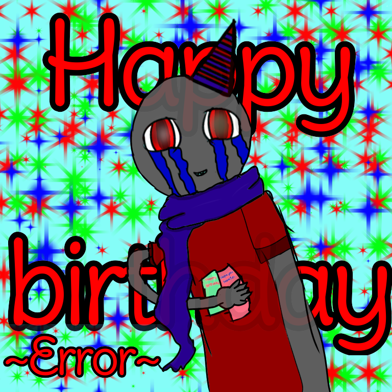 happy birthday error - ibisPaint