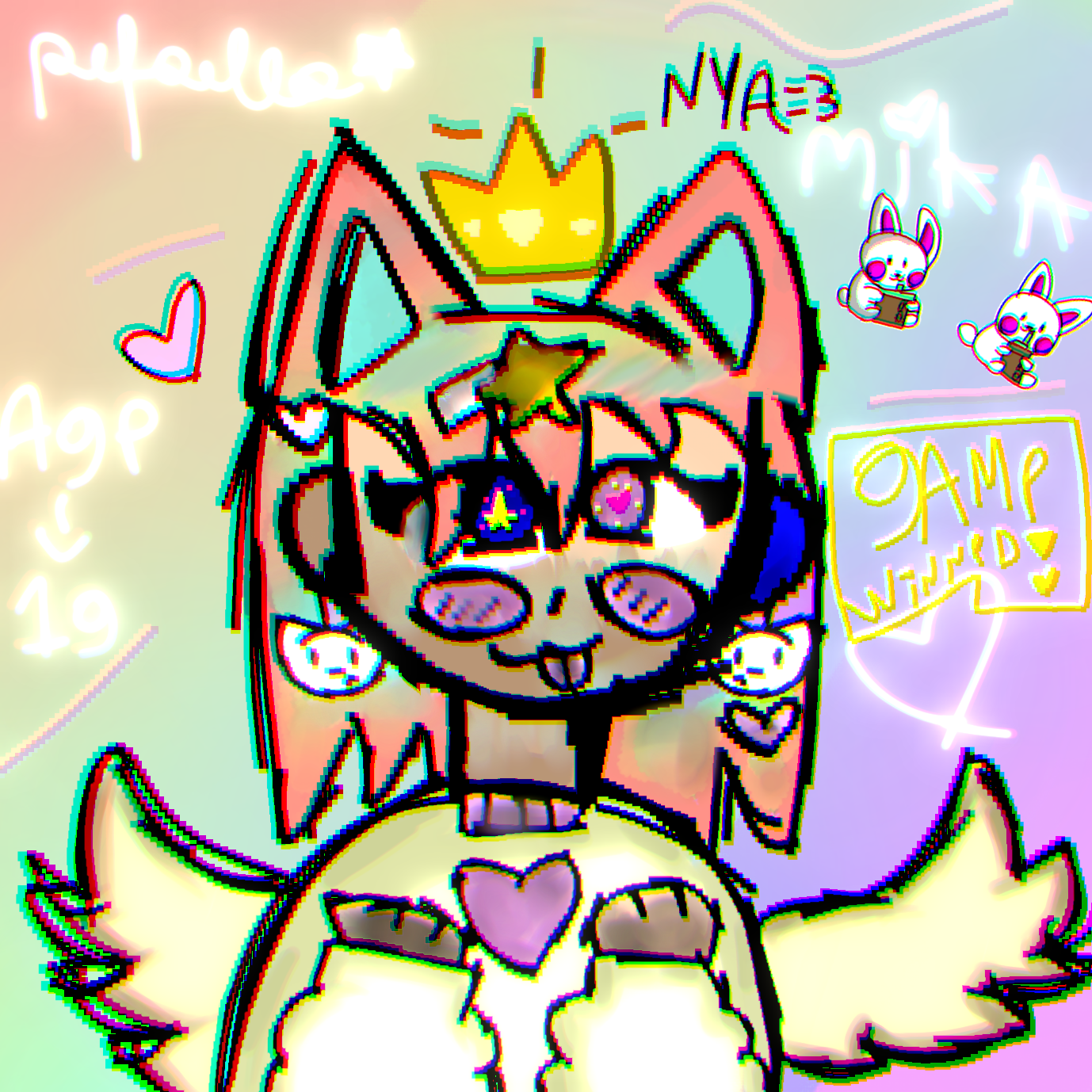 Rainbow kitsune-ℳℐᏦᎯ☆♥ - ibisPaint