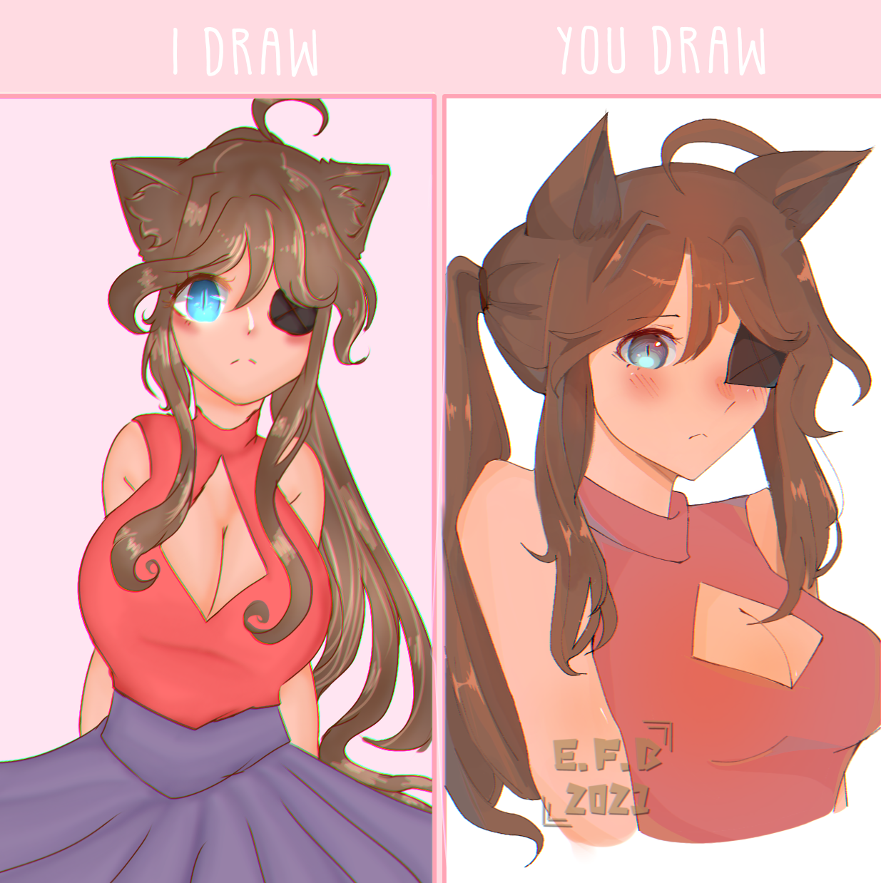 I draw, you draw with Hope Bagel! - ibisPaint