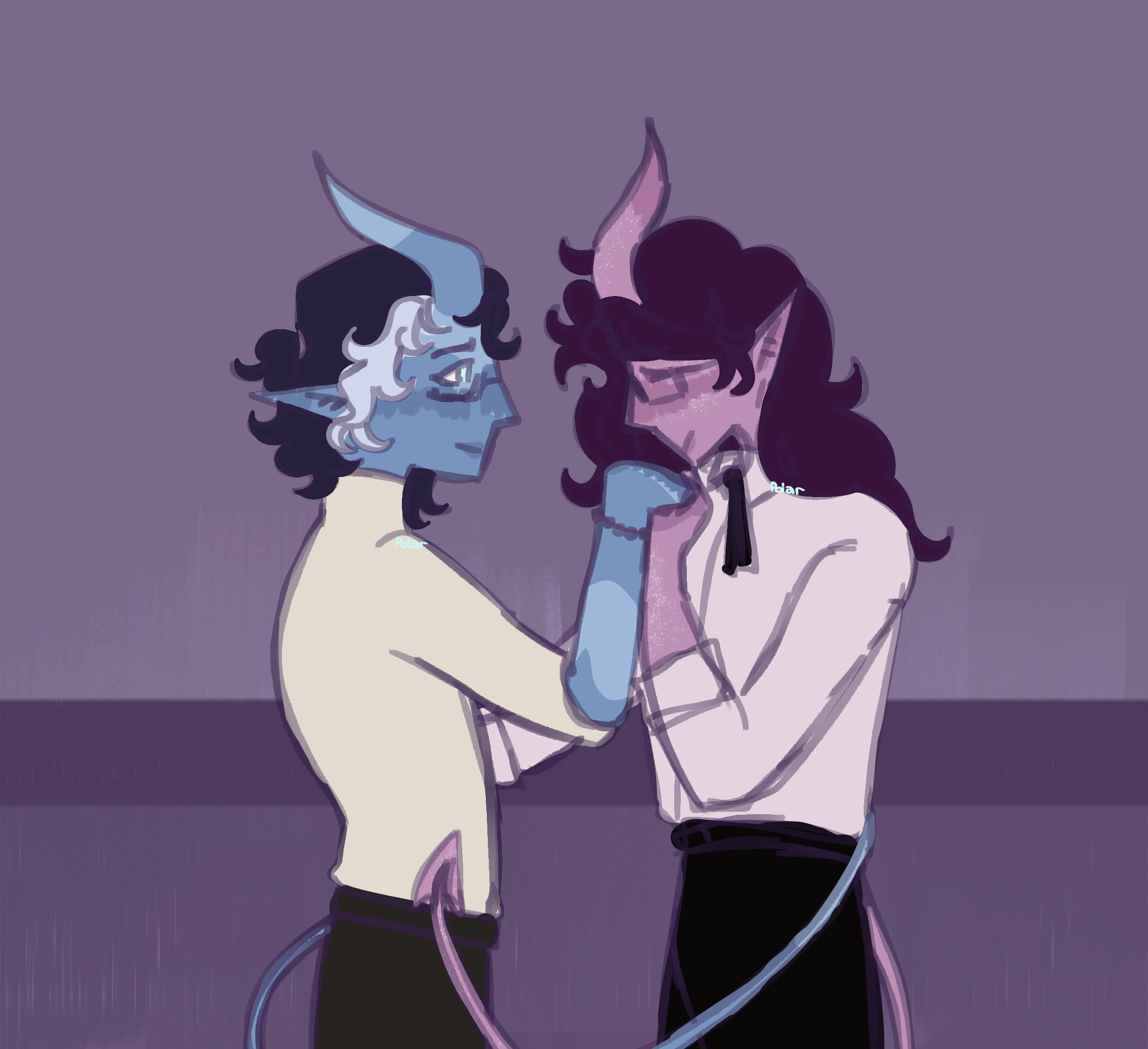 mordekhai and farin, peak relationship - ibisPaint