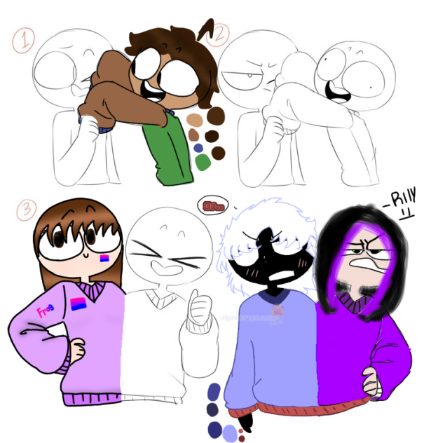 Sweater Collab - ibisPaint