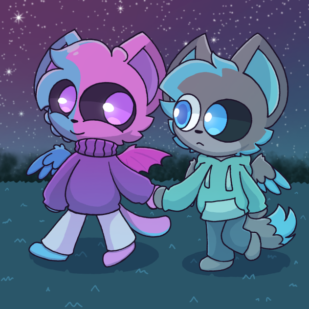 Midnight walk - ibisPaint
