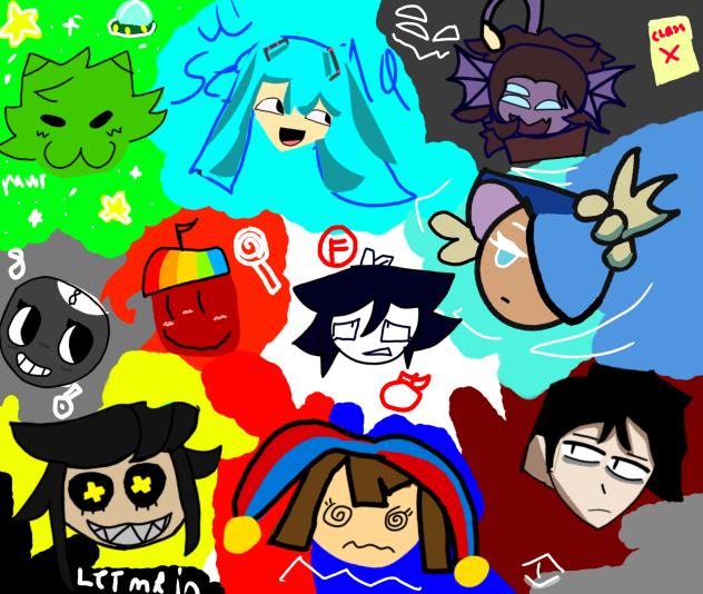 DIFFERENT FANDOMS!!!111 - ibisPaint